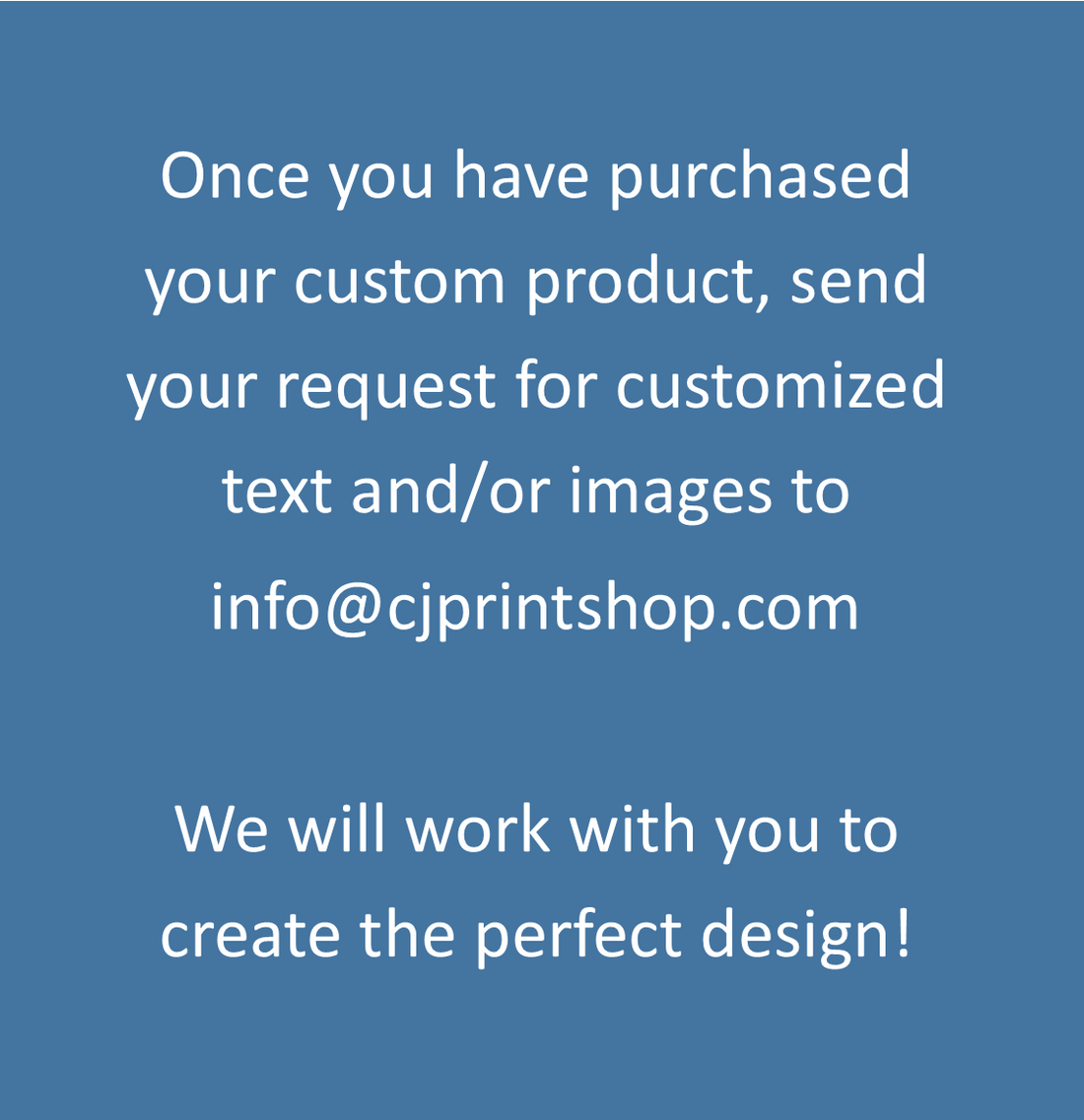 Design Your Own Full Color Custom Vinyl Transfer T-Shirt - Email your – CJ Print Shop